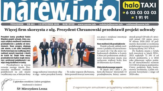 Tygodnik Narew 802. Wydanie 20 stycznia 2026